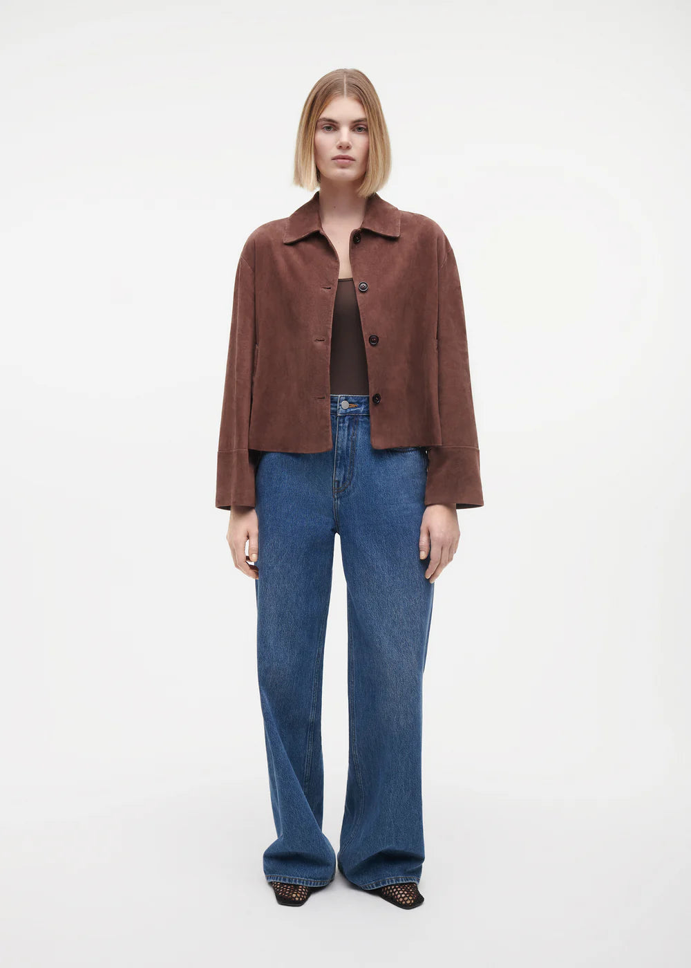 Studio AR jas Elaine Marrone | Studio AR kleding kopen | La Vie ...