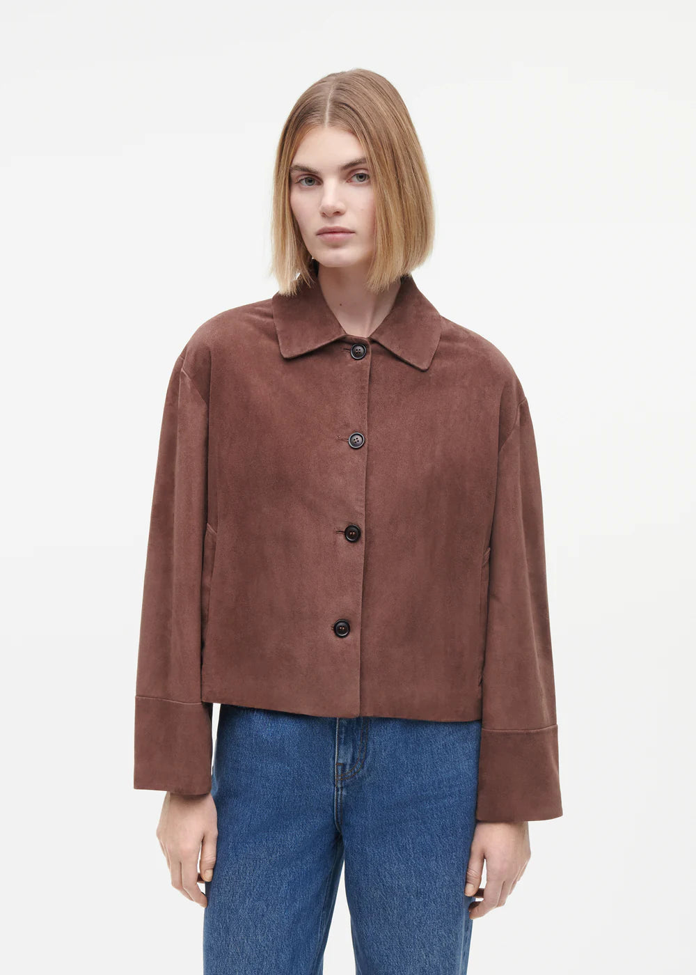 Studio AR jas Elaine Marrone | Studio AR kleding kopen | La Vie ...